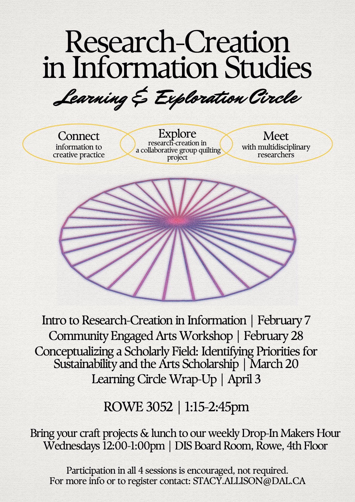 Research Creation in Information Learning and Exploration Circle ...